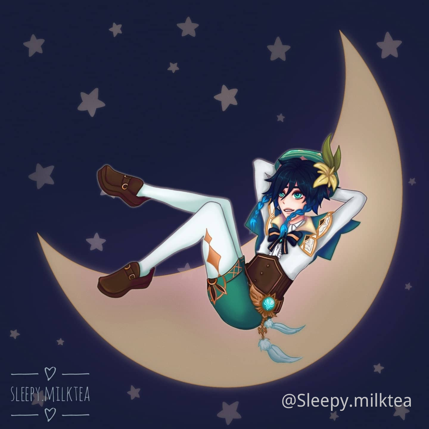 Small Venti Fanart Genshin Impact | HoYoLAB