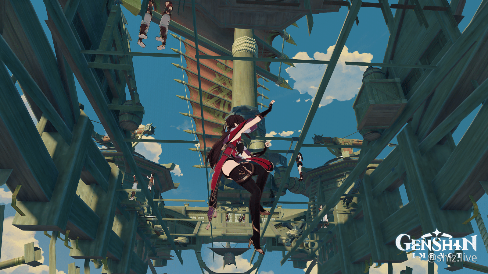 Today's Glitch, Inside Beidou's ship Genshin Impact | HoYoLAB