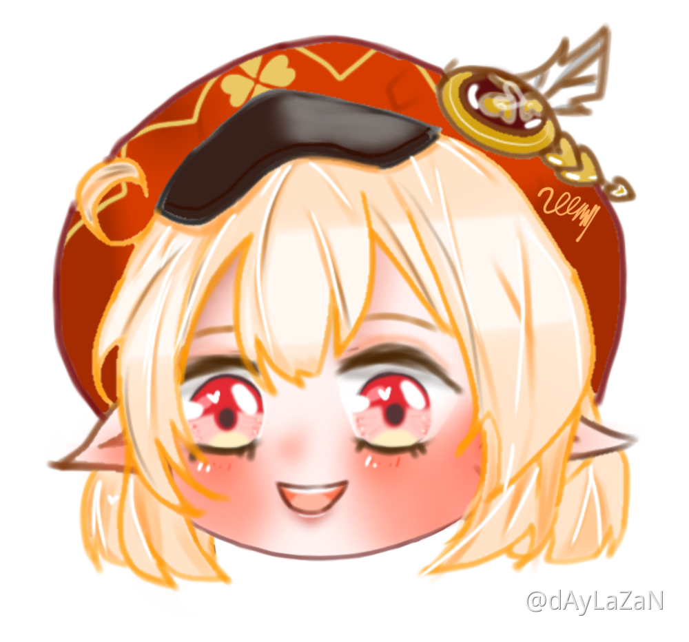 Sticker Klee Smile :)))) ( Klee Sticker ) Genshin Impact | HoYoLAB