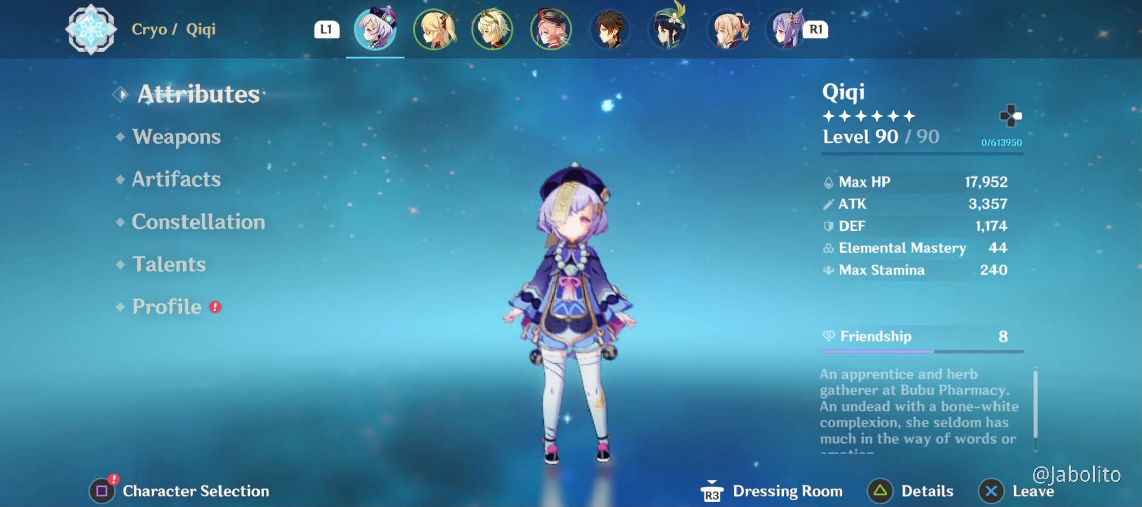 Self-sustaining sword hero (Qiqi) Any tips? Genshin Impact | HoYoLAB