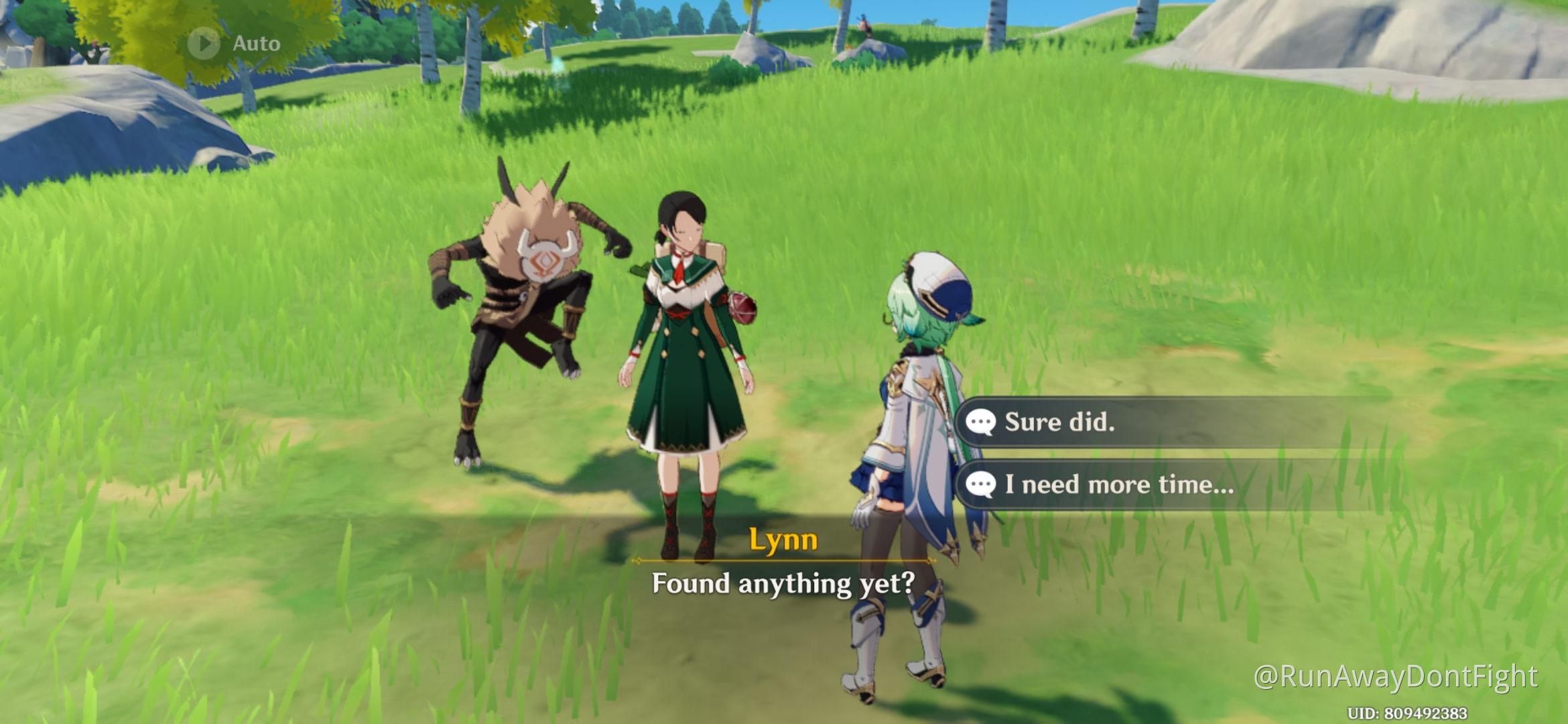 This BRAVE Lady deserves a Prize and her own banner Genshin Impact ...