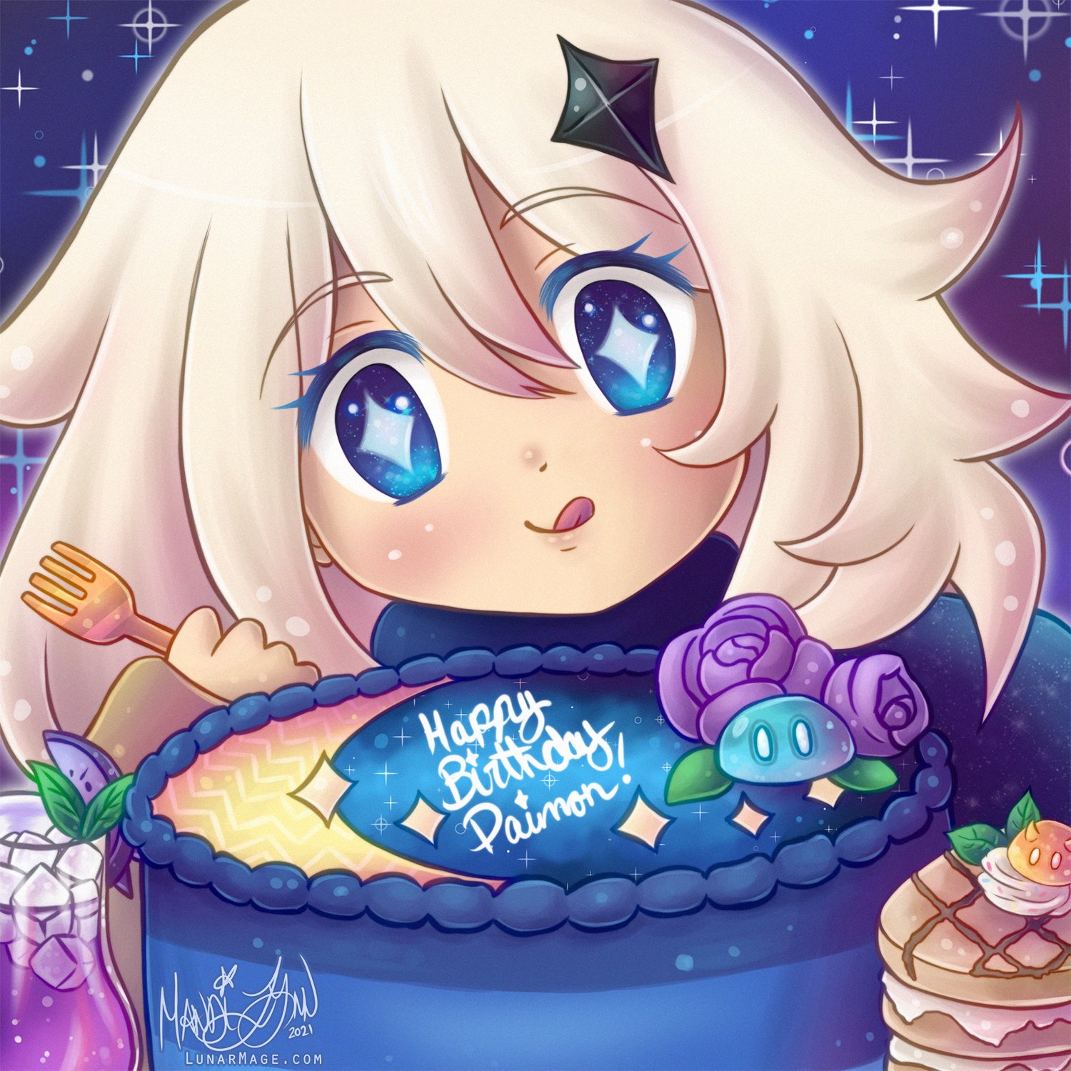 Happy Birthday Paimon! Genshin Impact | HoYoLAB