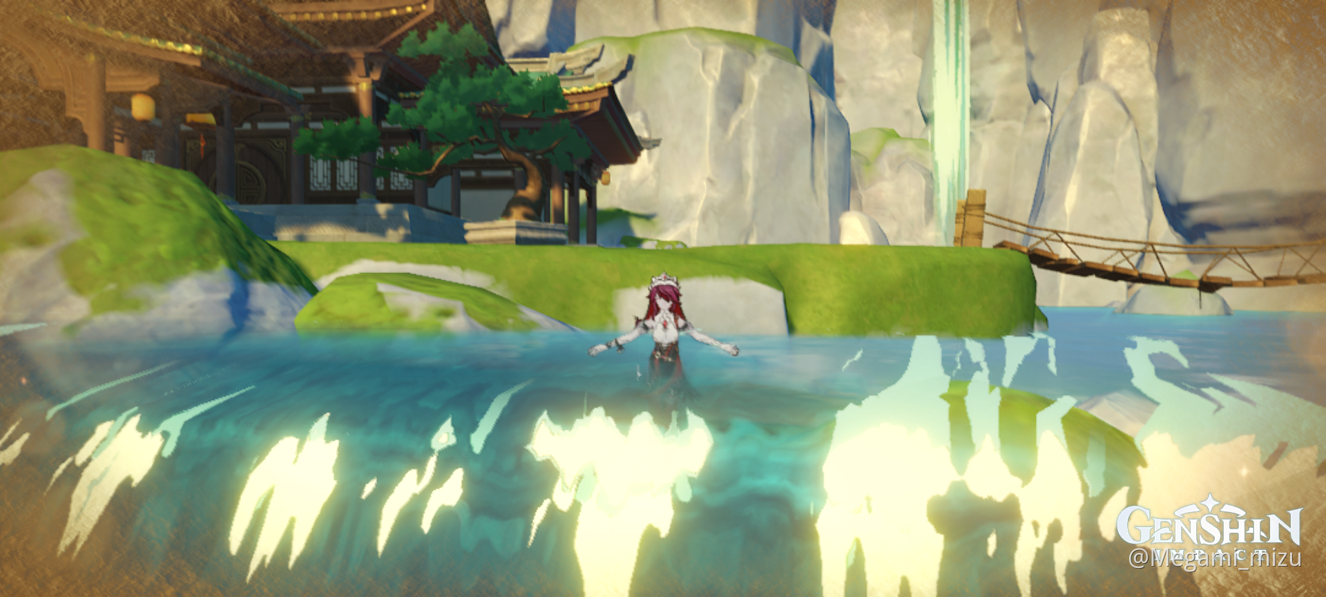 Swimming Genshin Impact | HoYoLAB