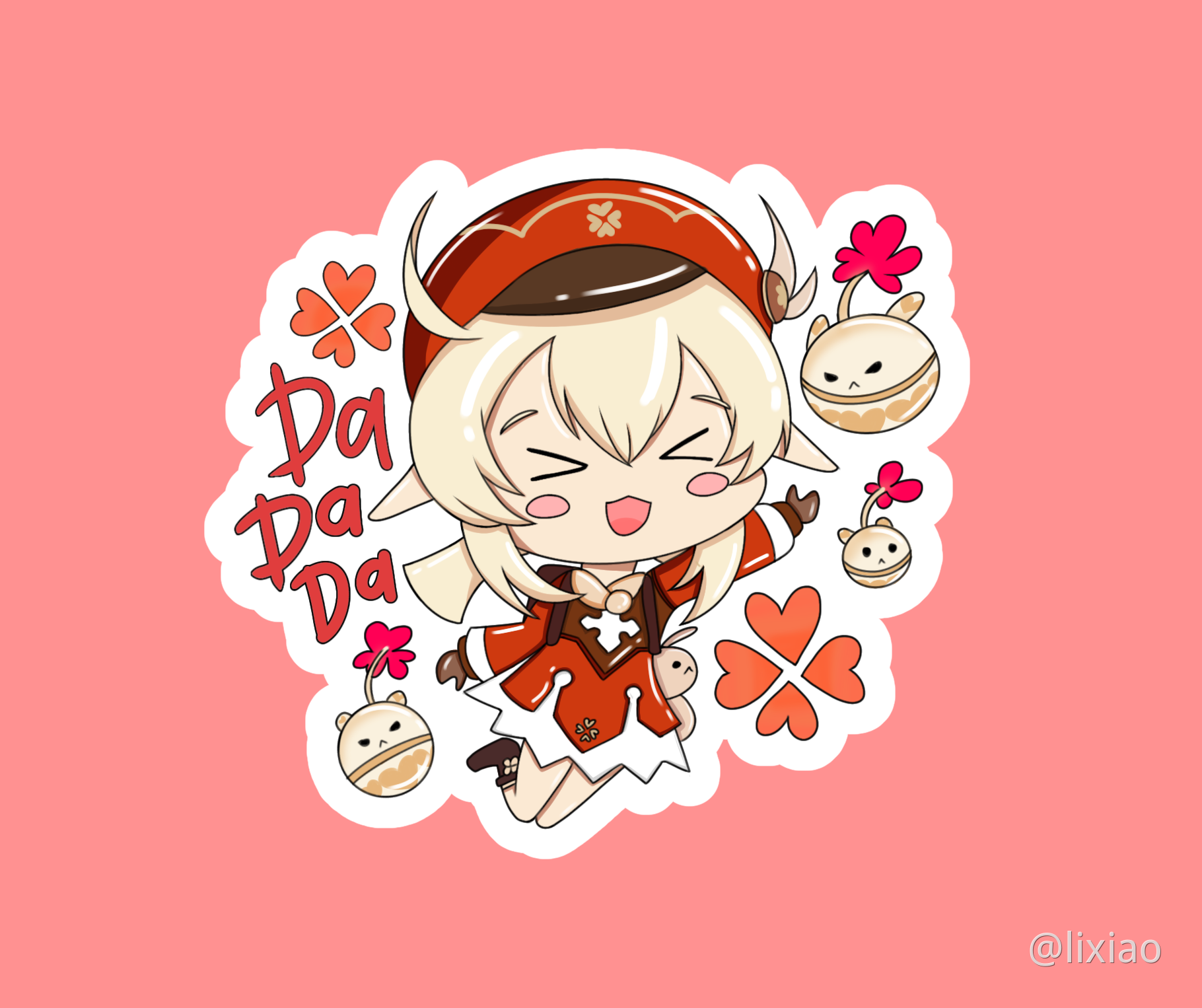 Klee sticker Genshin Impact | HoYoLAB