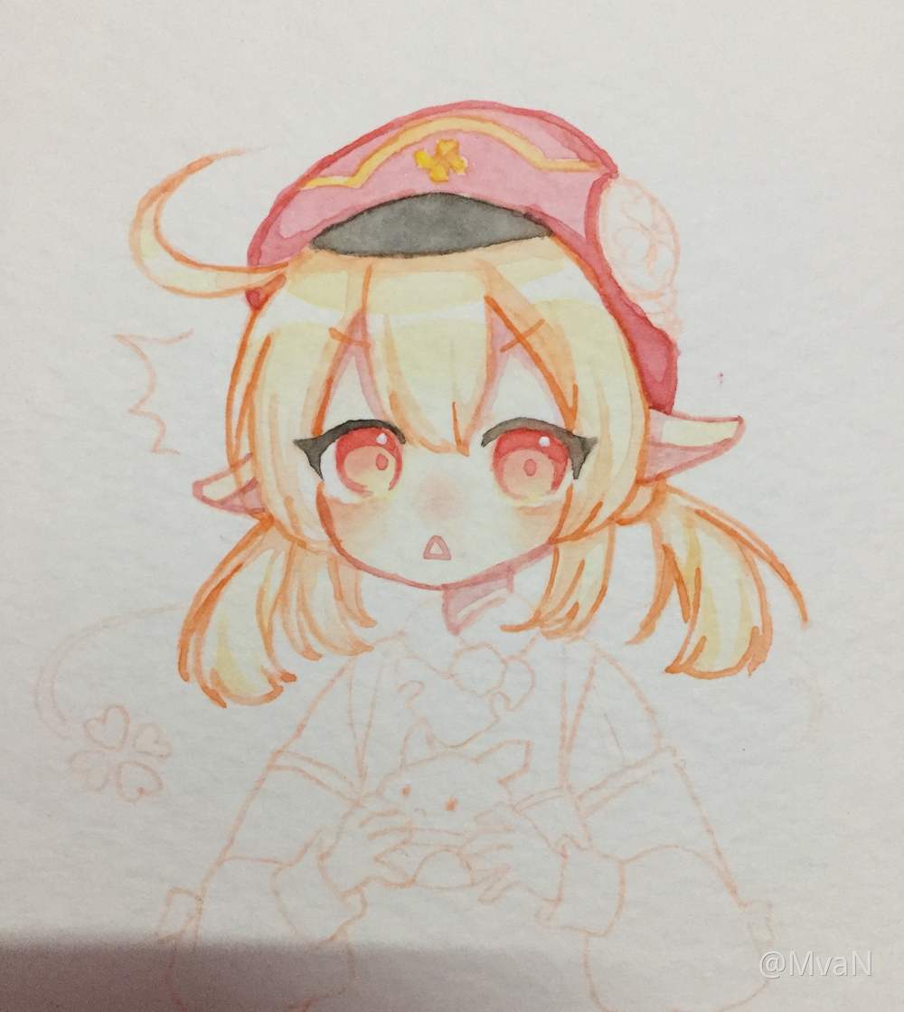 Fanart Klee UwU. Cảm giác tranh mk hơi phèn (｡•́︿•̀｡) Genshin Impact ...