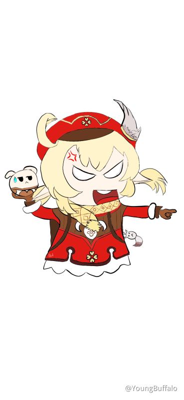 Klee Sticker - Mad Genshin Impact | HoYoLAB