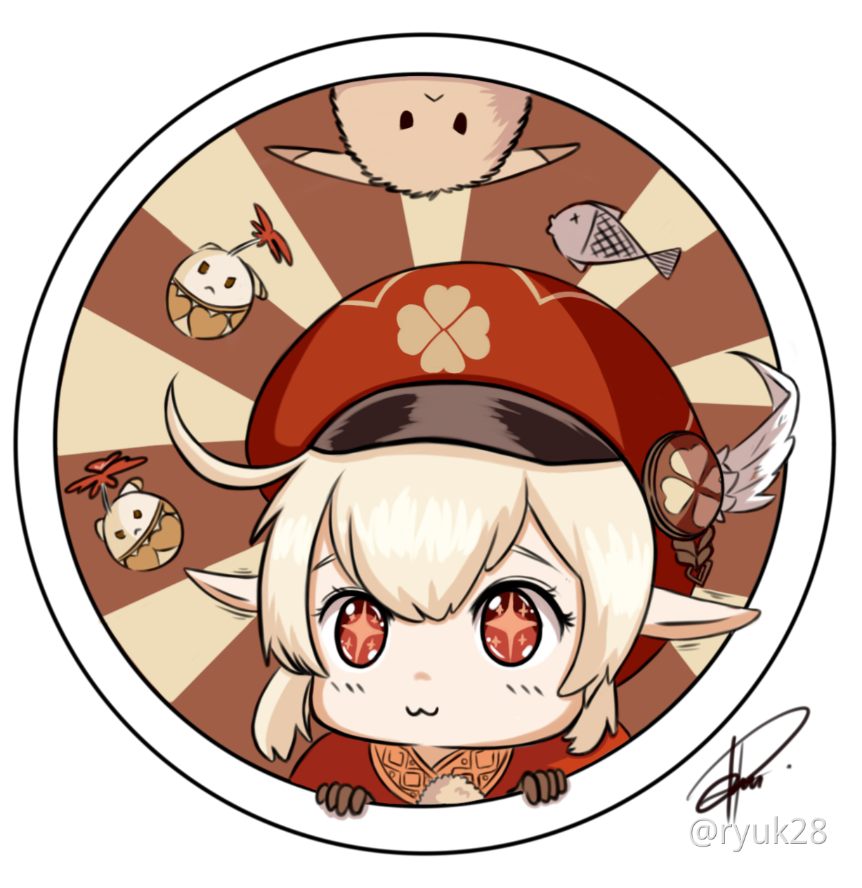 KLEE STICKER Genshin Impact | HoYoLAB