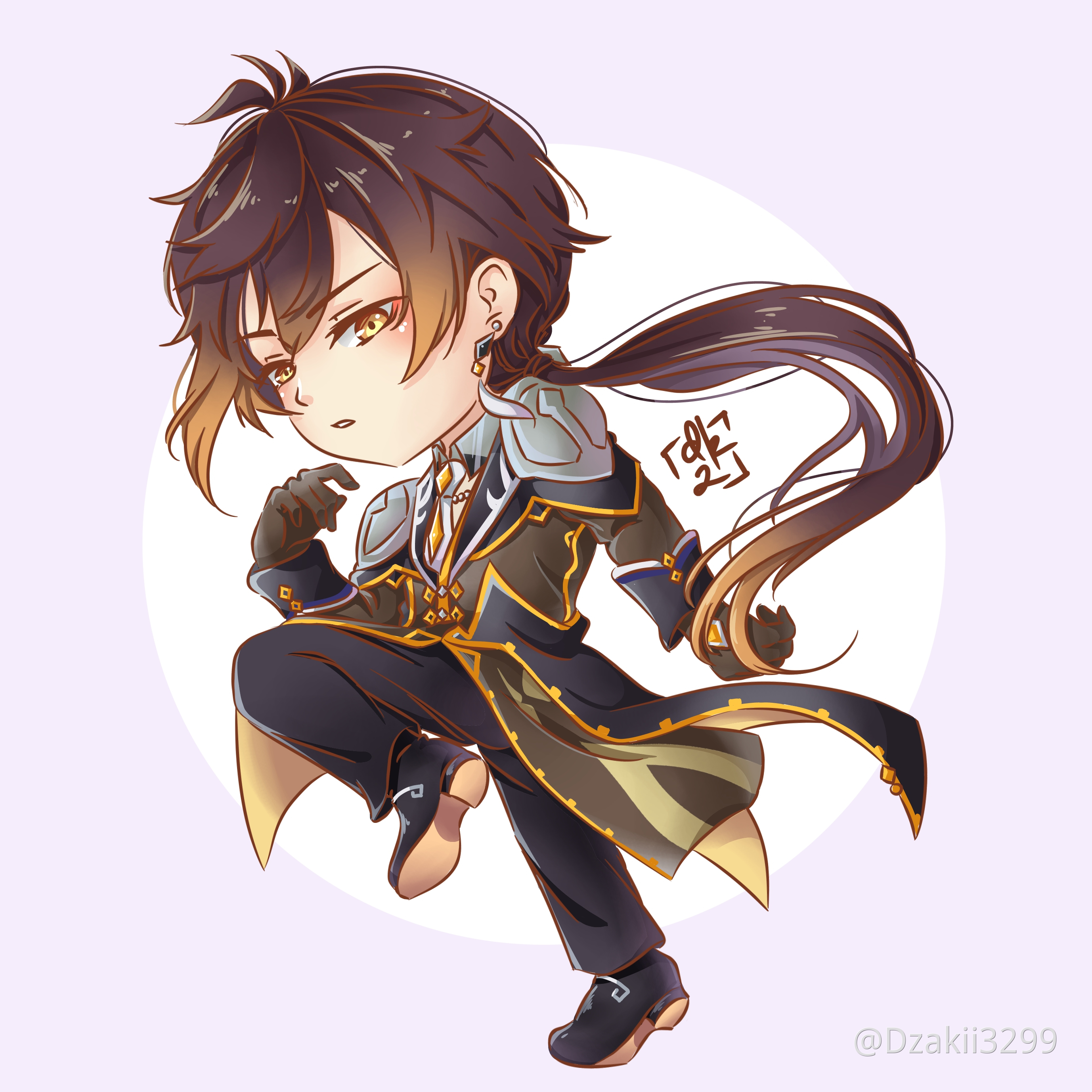Chibi Zhongli fanart~ Genshin Impact | HoYoLAB
