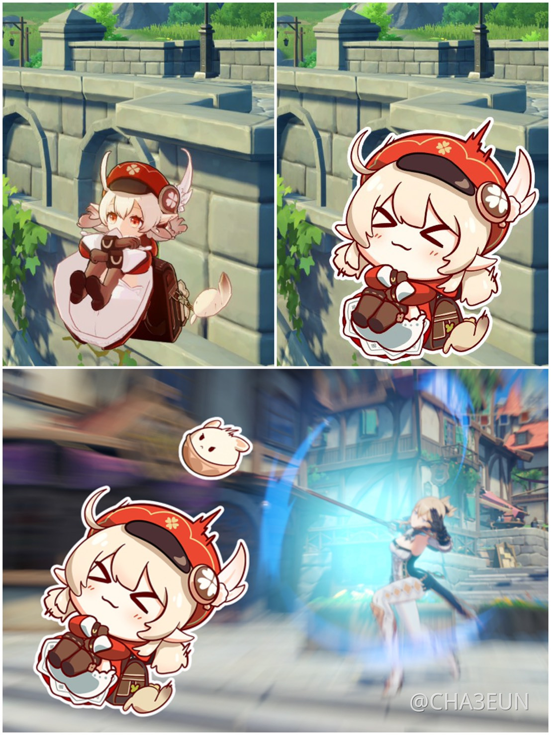 Klee Sticker - Jumping! | Genshin Impact | HoYoLAB