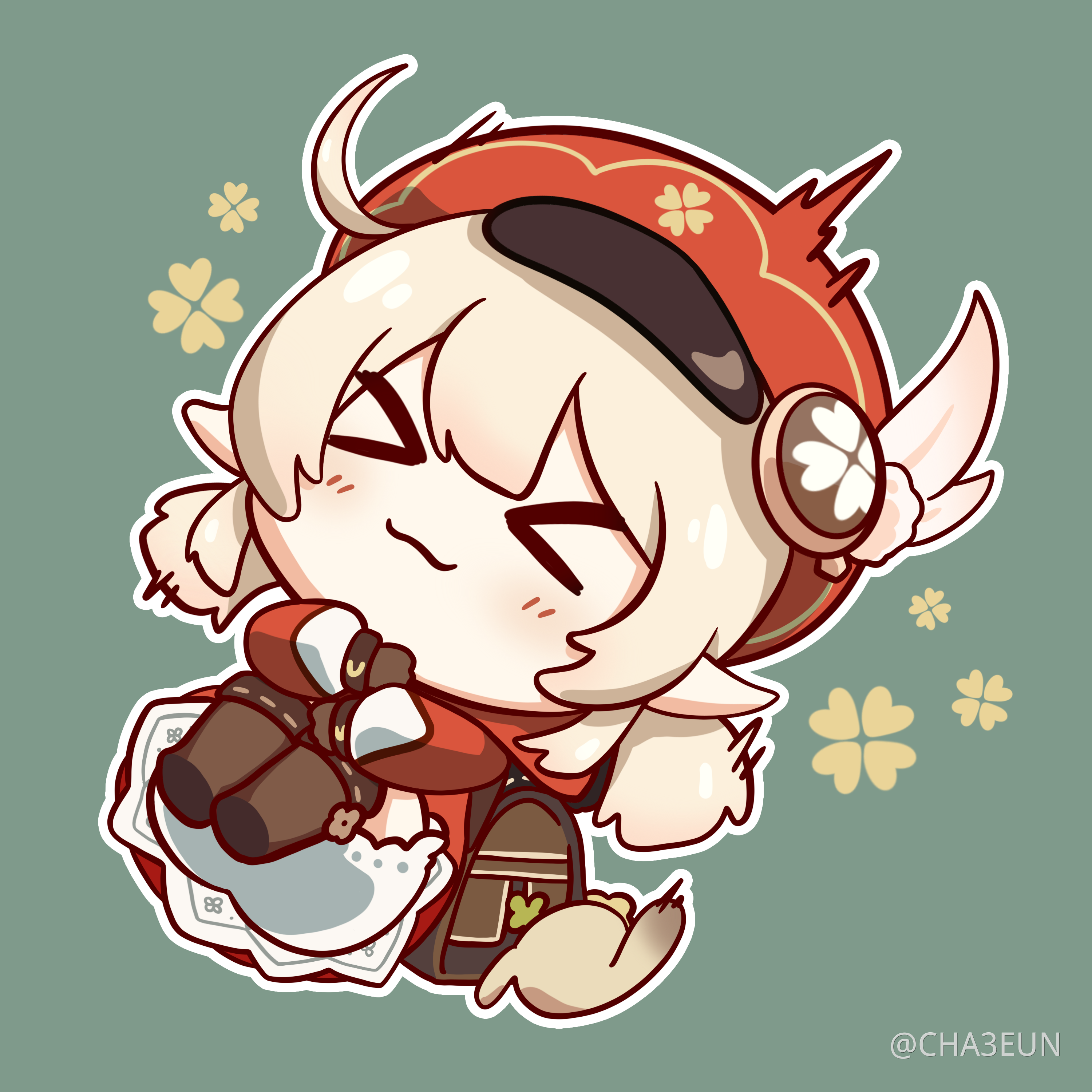 Klee Sticker - Jumping! Genshin Impact | HoYoLAB