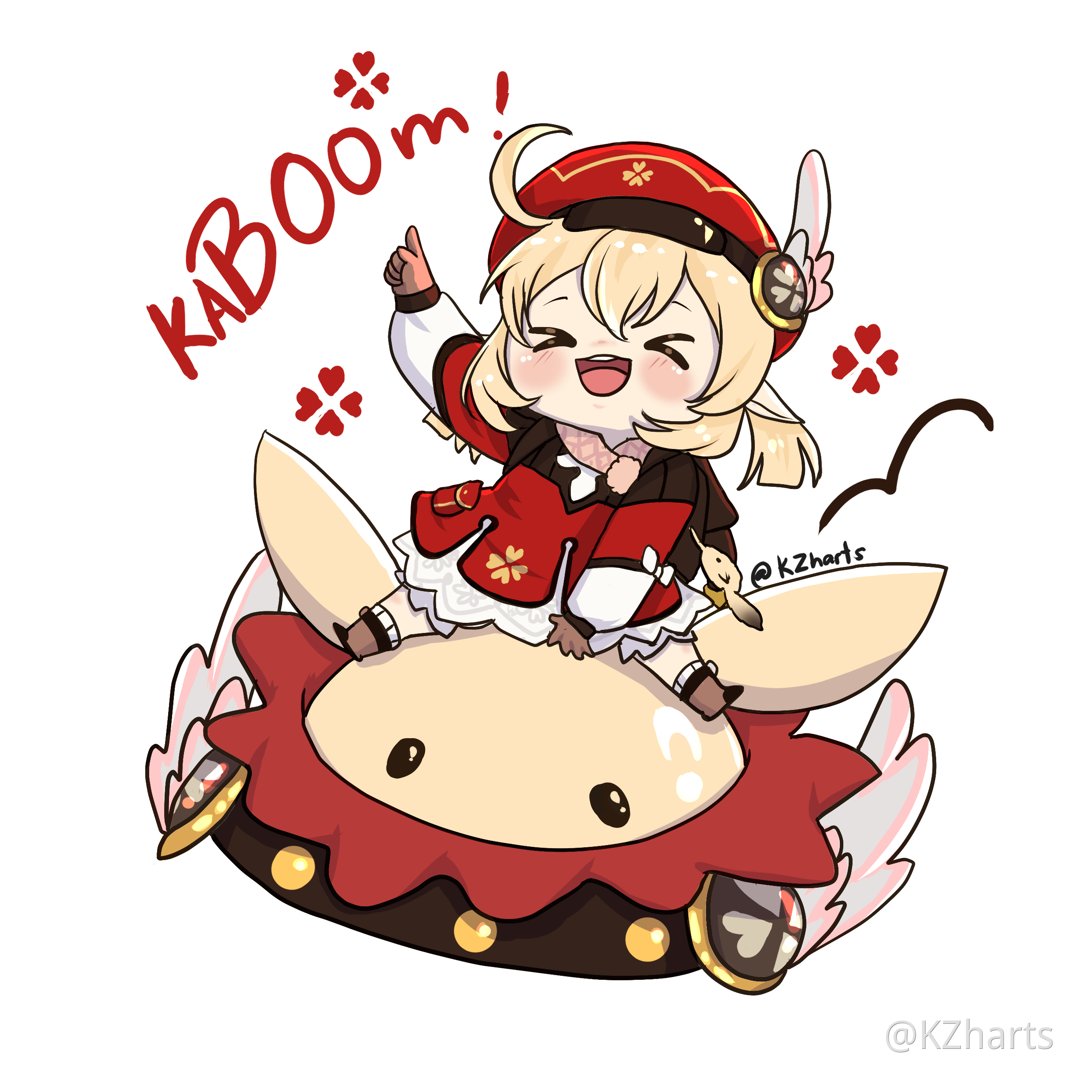 Klee sticker-kaBOOM! Genshin Impact | HoYoLAB