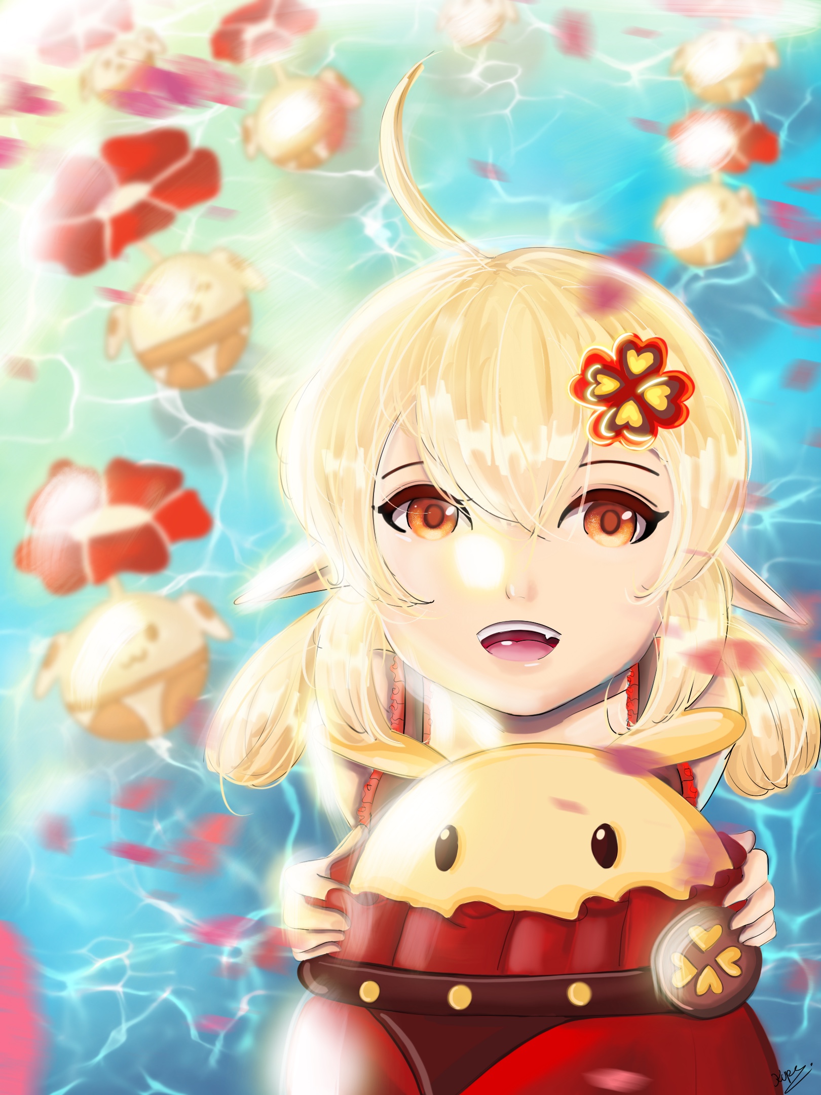 Summer with klee Genshin Impact | HoYoLAB