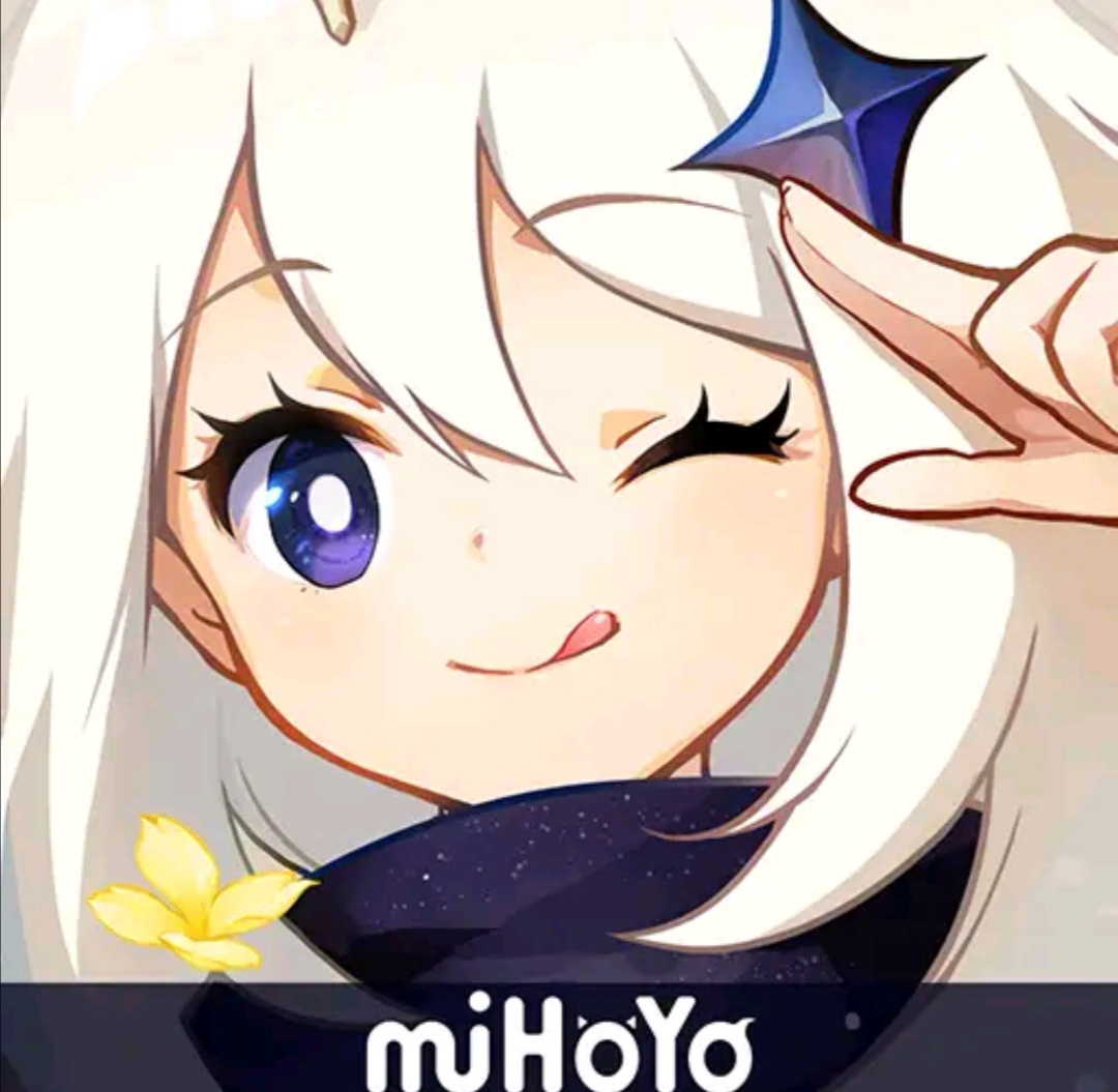 white hair and blue eyes? Genshin Impact | HoYoLAB