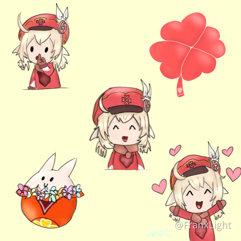 Klee Sticker !!! Genshin Impact | HoYoLAB