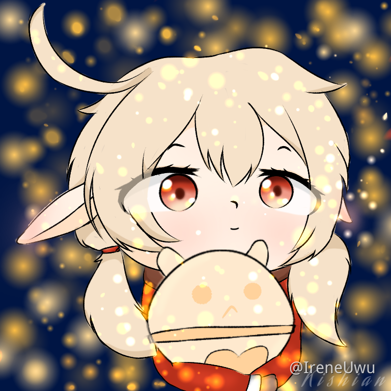 Klee Sticker - Klee and the fireflies Genshin Impact | HoYoLAB