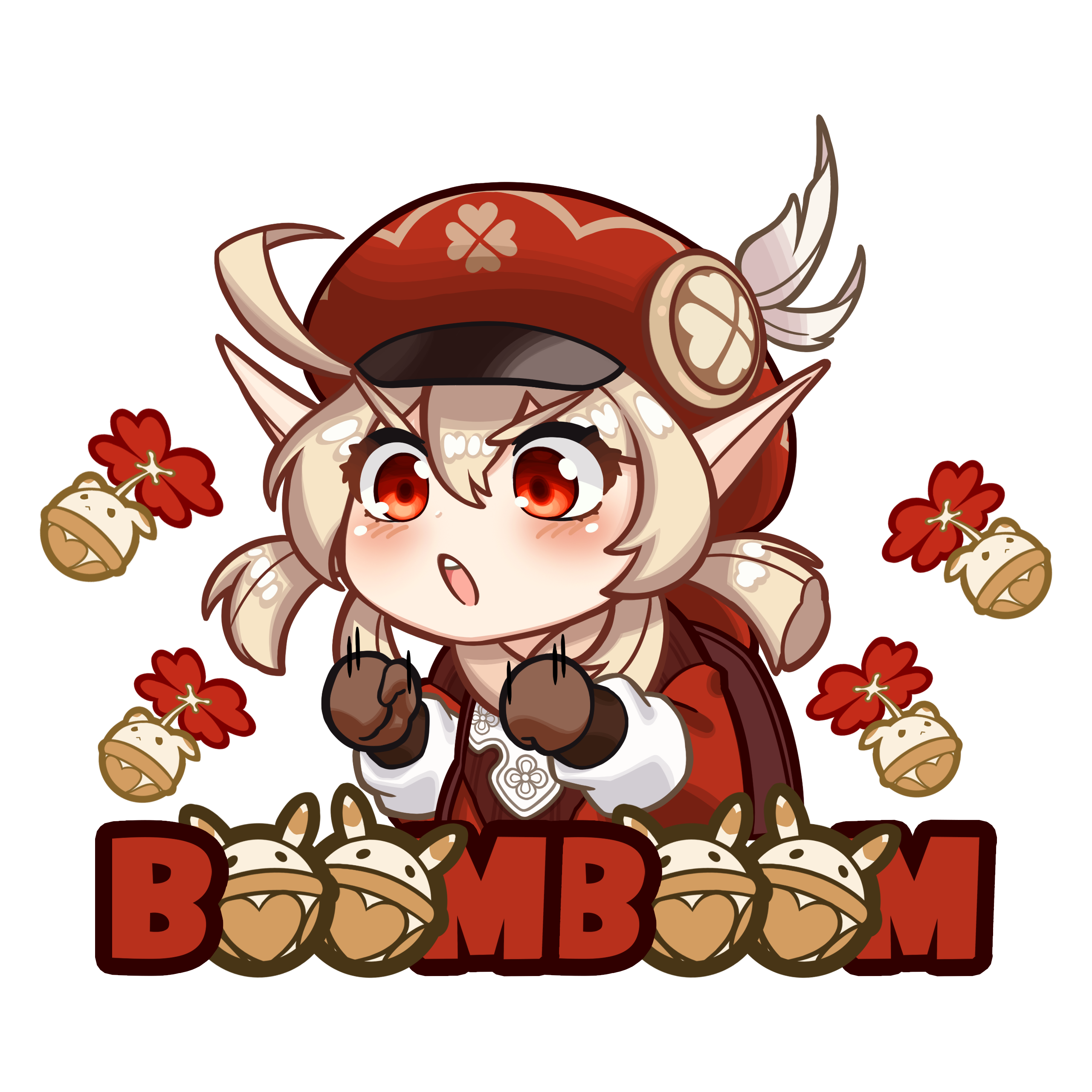 Klee Sticker - Boom Boom Bakudan! Genshin Impact | HoYoLAB
