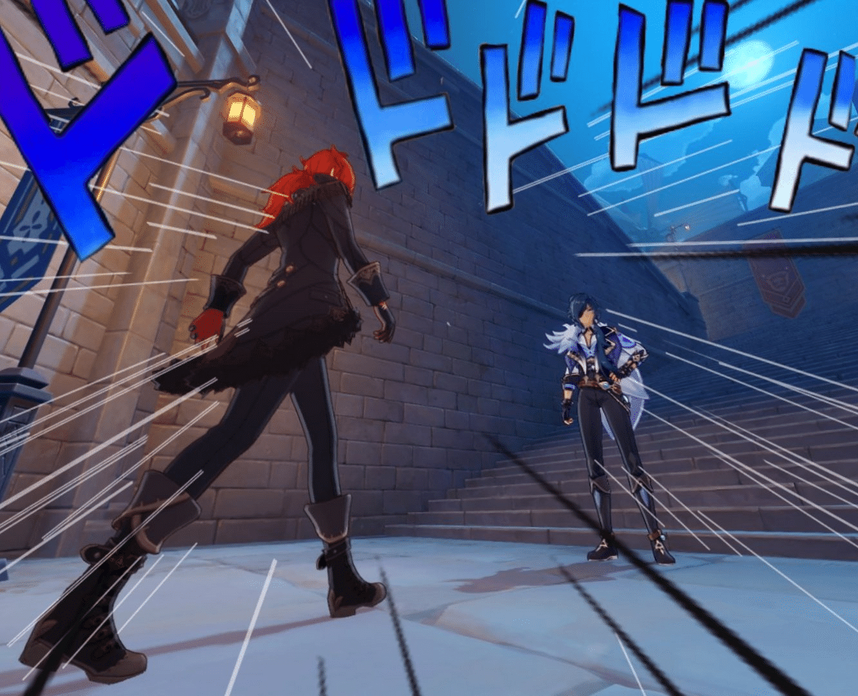 How the Diluc vs Kaeya fight went down... Genshin Impact | HoYoLAB