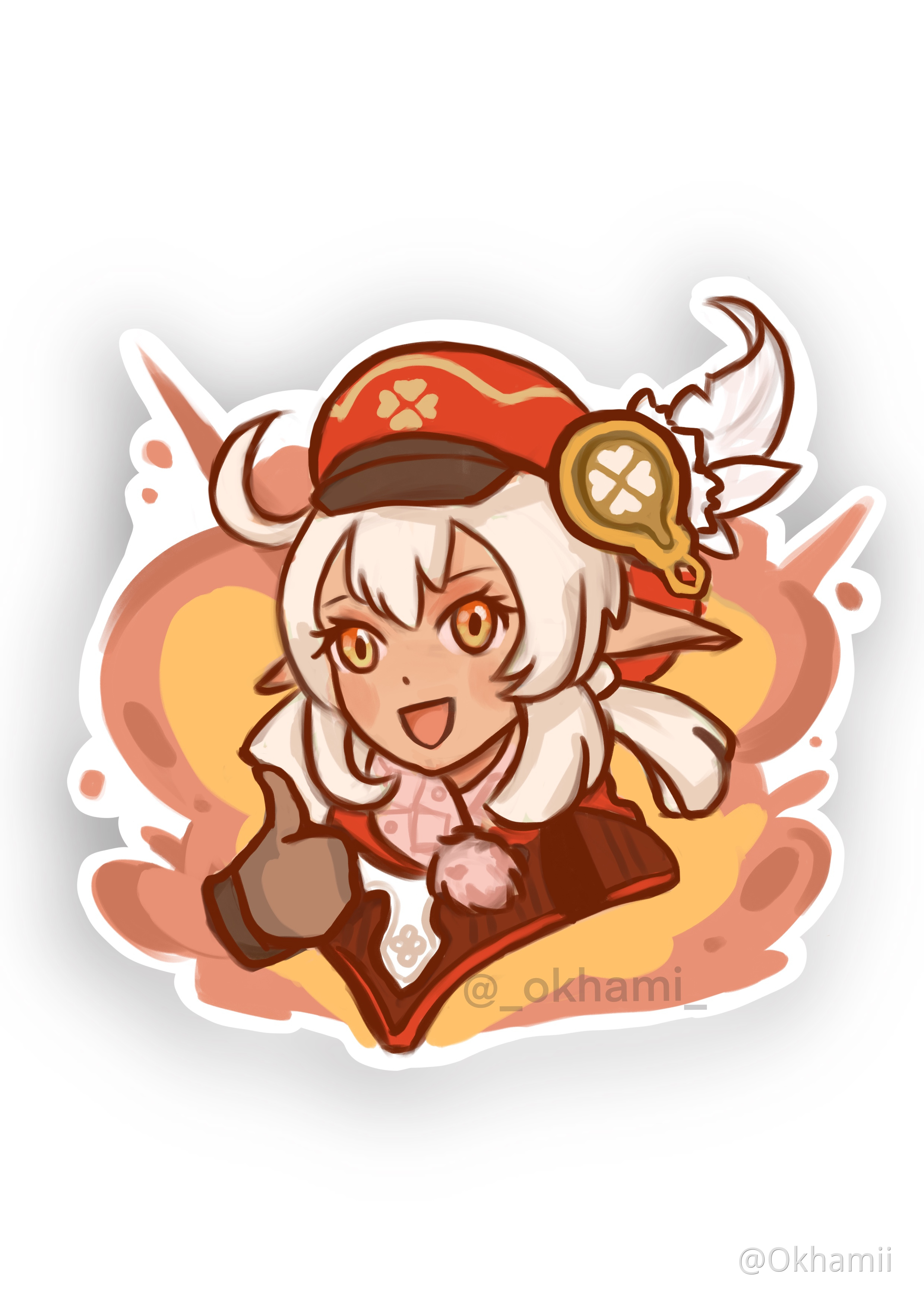 [Pegatina de Klee] ¡Buen Trabajo! Genshin Impact | HoYoLAB