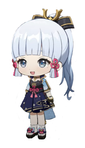 Ayaka stickers, A new world ♥ ️ Genshin Impact | HoYoLAB