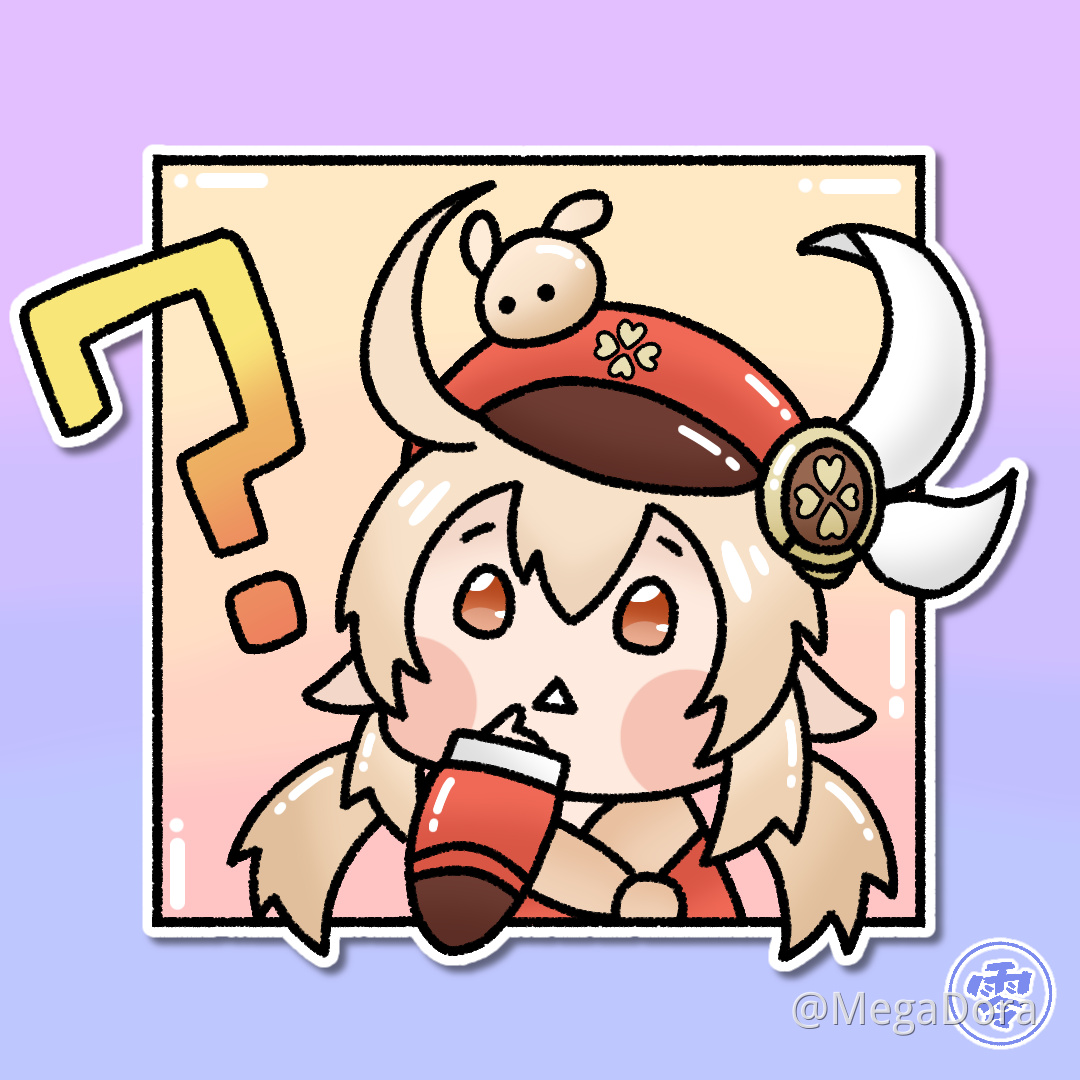 Klee Sticker ( ・ ・)？ Genshin Impact | HoYoLAB