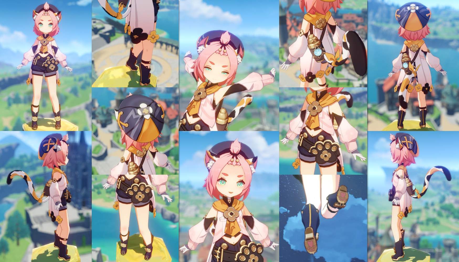 ALL Mondstat characters: detail reference sheet pictures for art ...