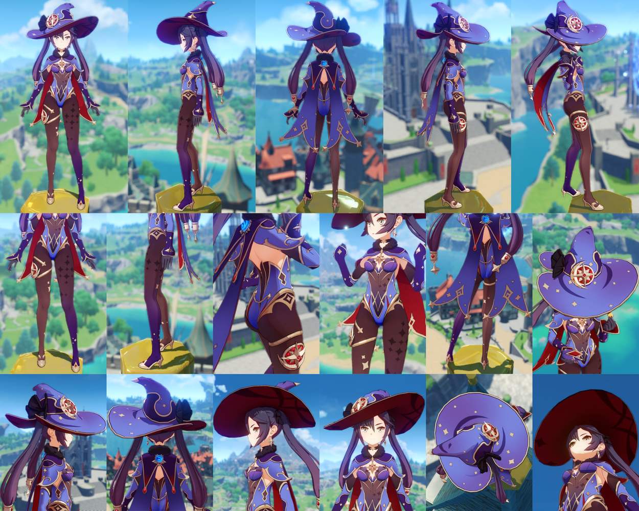 ALL Mondstat characters: detail reference sheet pictures for art ...