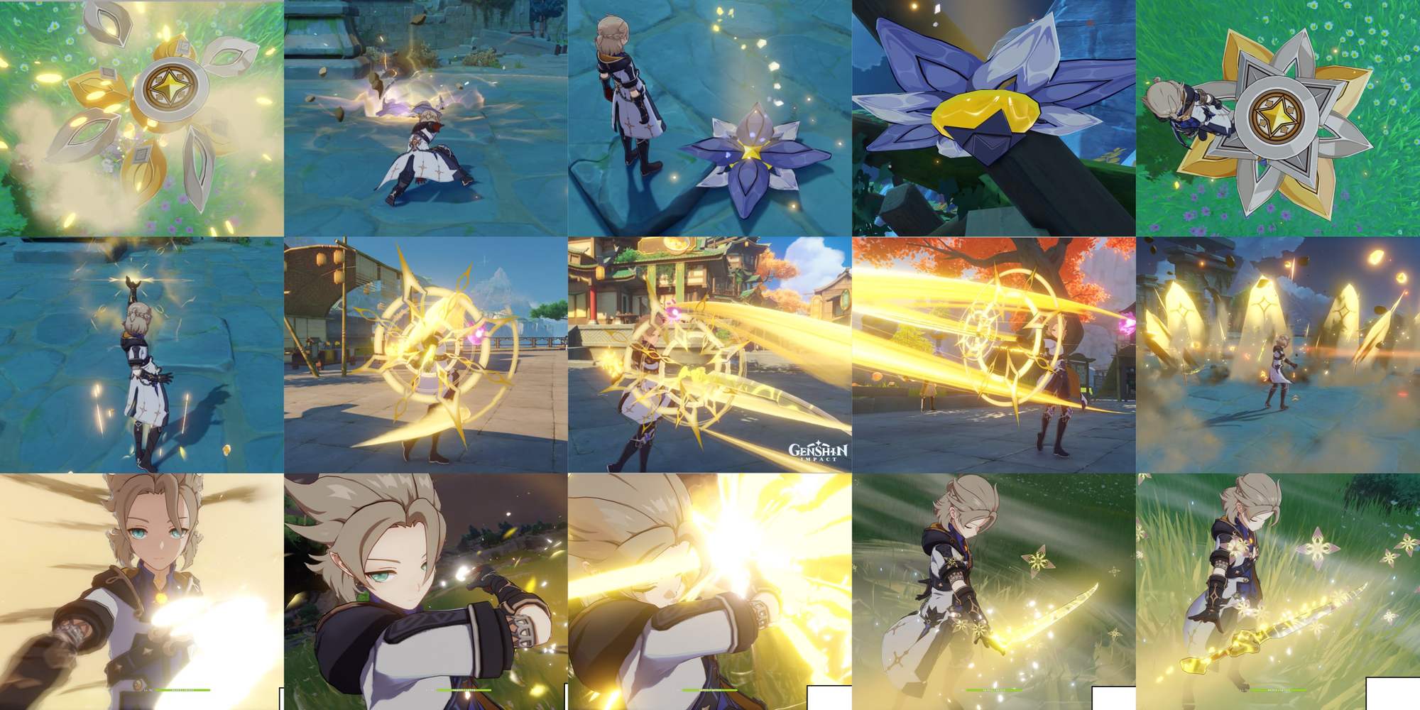 ALL Mondstat characters: detail reference sheet pictures for art ...