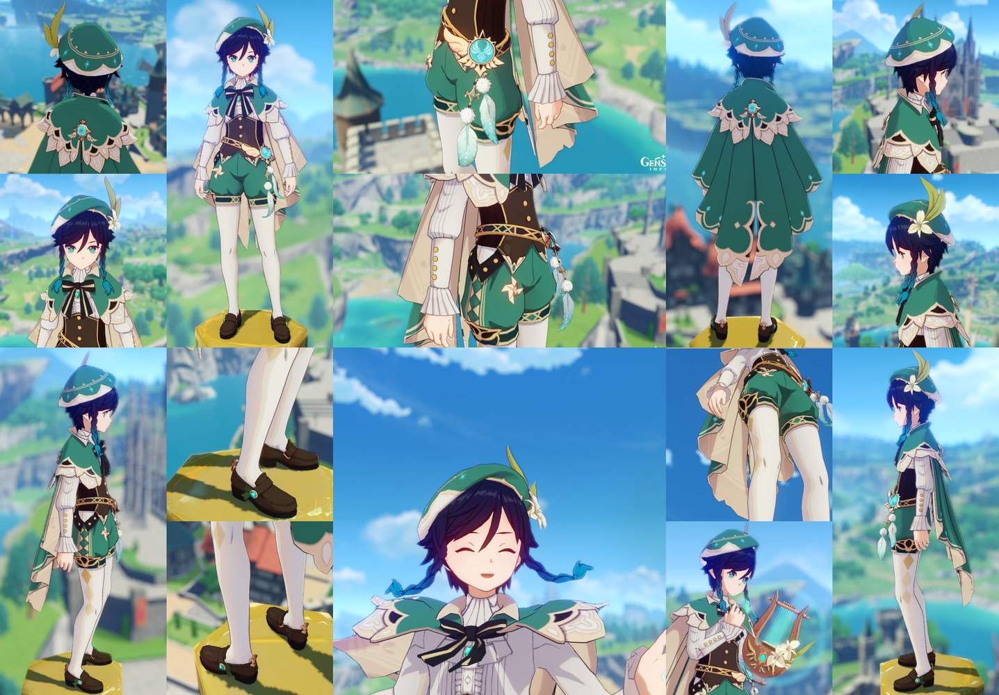 ALL Mondstat characters: detail reference sheet pictures for art ...