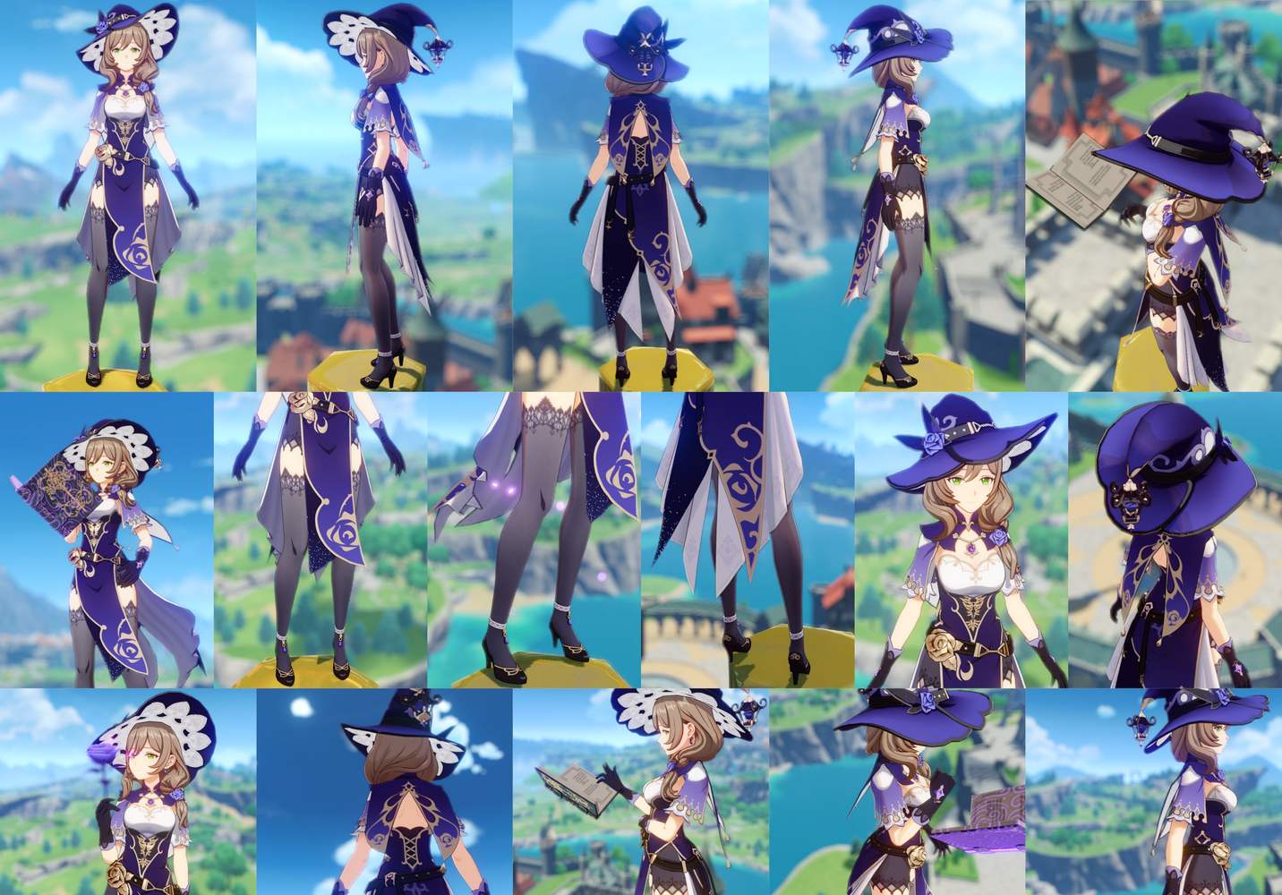 ALL Mondstat characters: detail reference sheet pictures for art ...