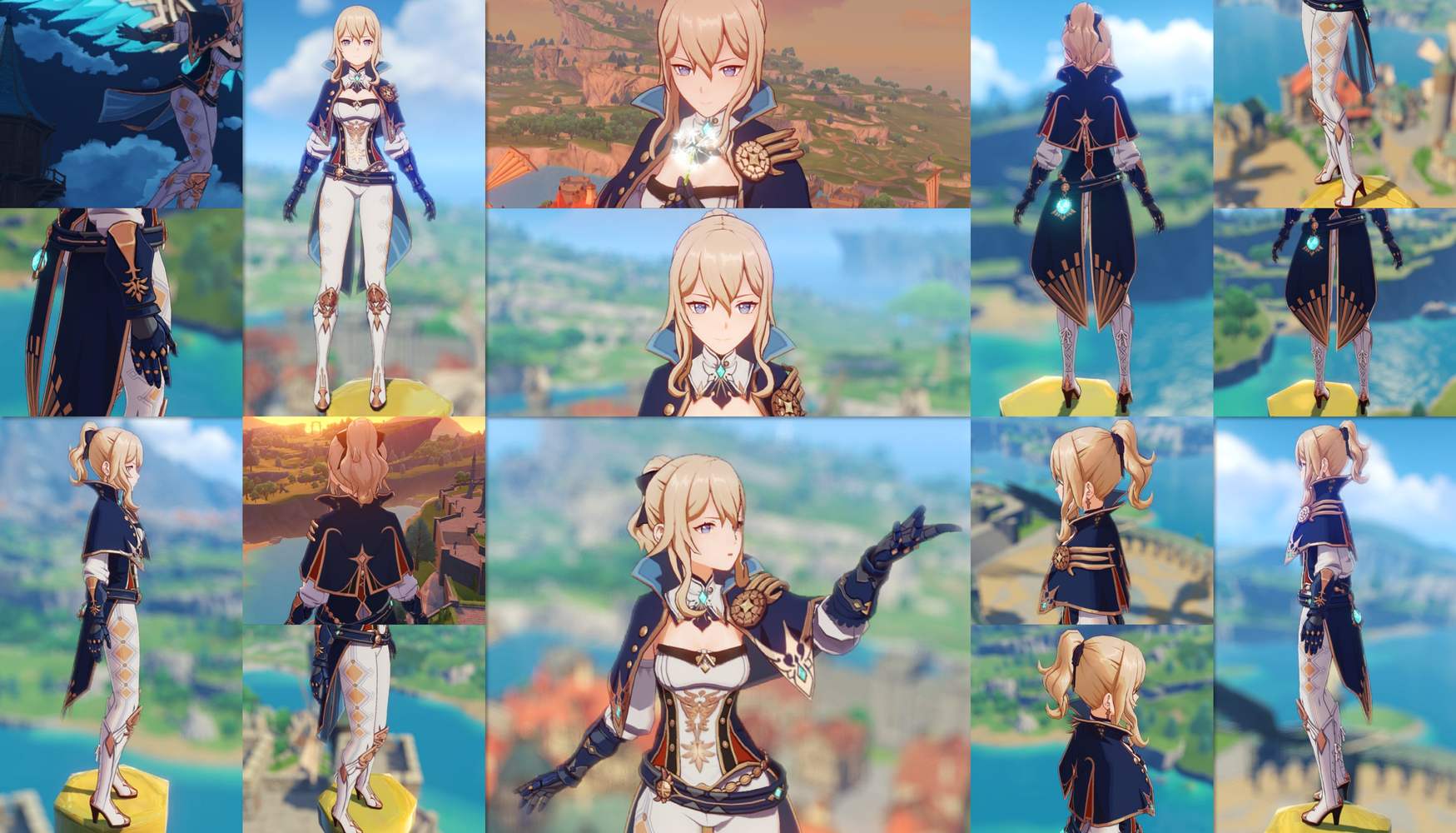 ALL Mondstat characters: detail reference sheet pictures for art ...