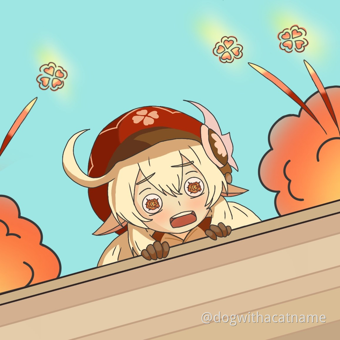 Klee Sticker - Explosion Tests! Genshin Impact | HoYoLAB