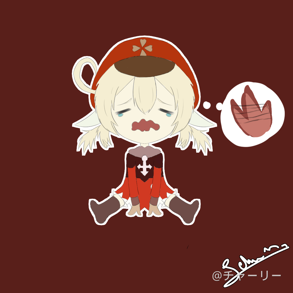 Klee Sticker - Klee Burned Diluc's Clothes Genshin Impact | HoYoLAB