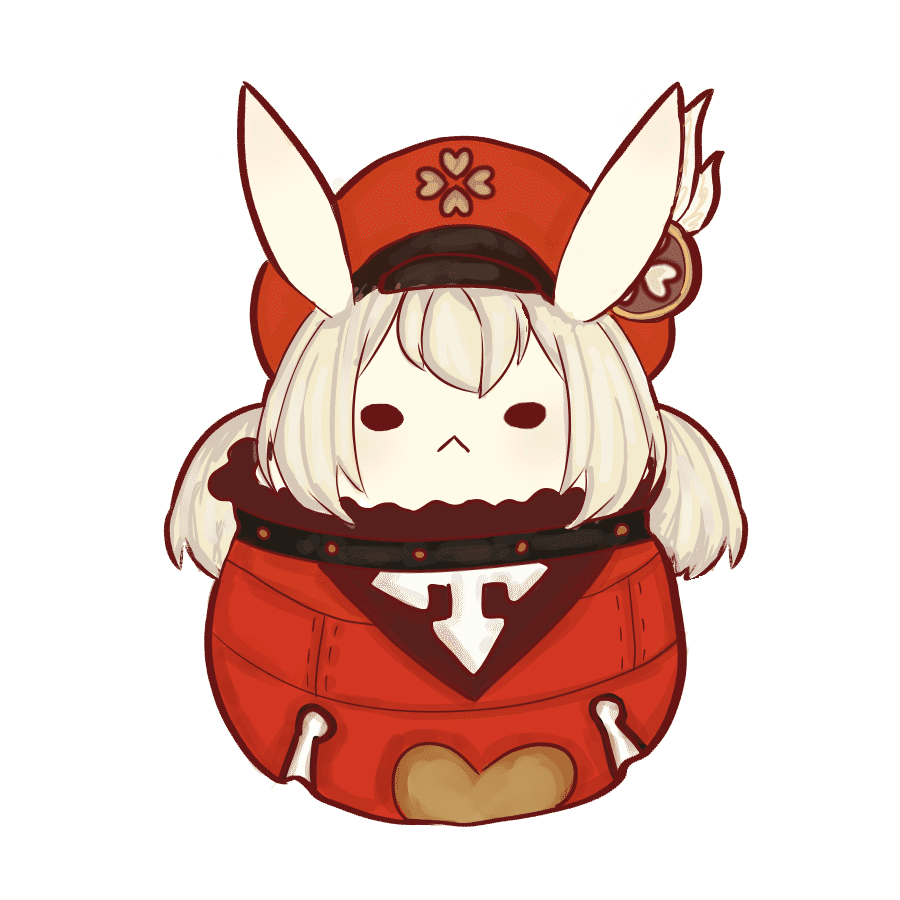 Klee Sticker - oh no! Klee turned into a jumpy dumpty! Genshin Impact ...