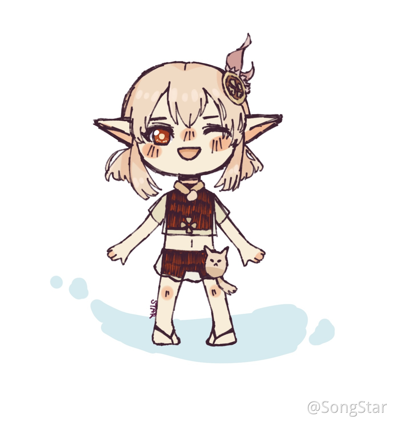 Klee Sticker - Klee in a Swimsuit Genshin Impact | HoYoLAB