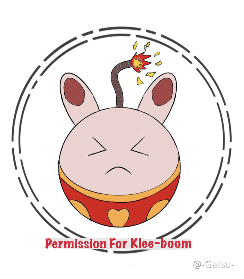 Pegatina de Klee - Klee-boom Genshin Impact | HoYoLAB