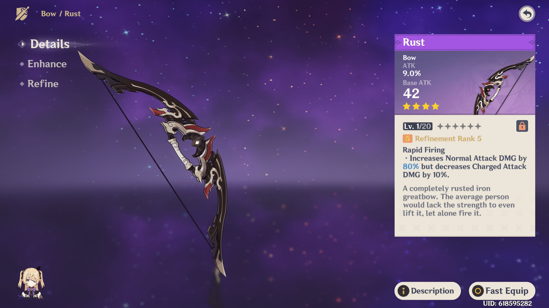 Rust Refined to LVL 5 Genshin Impact | HoYoLAB