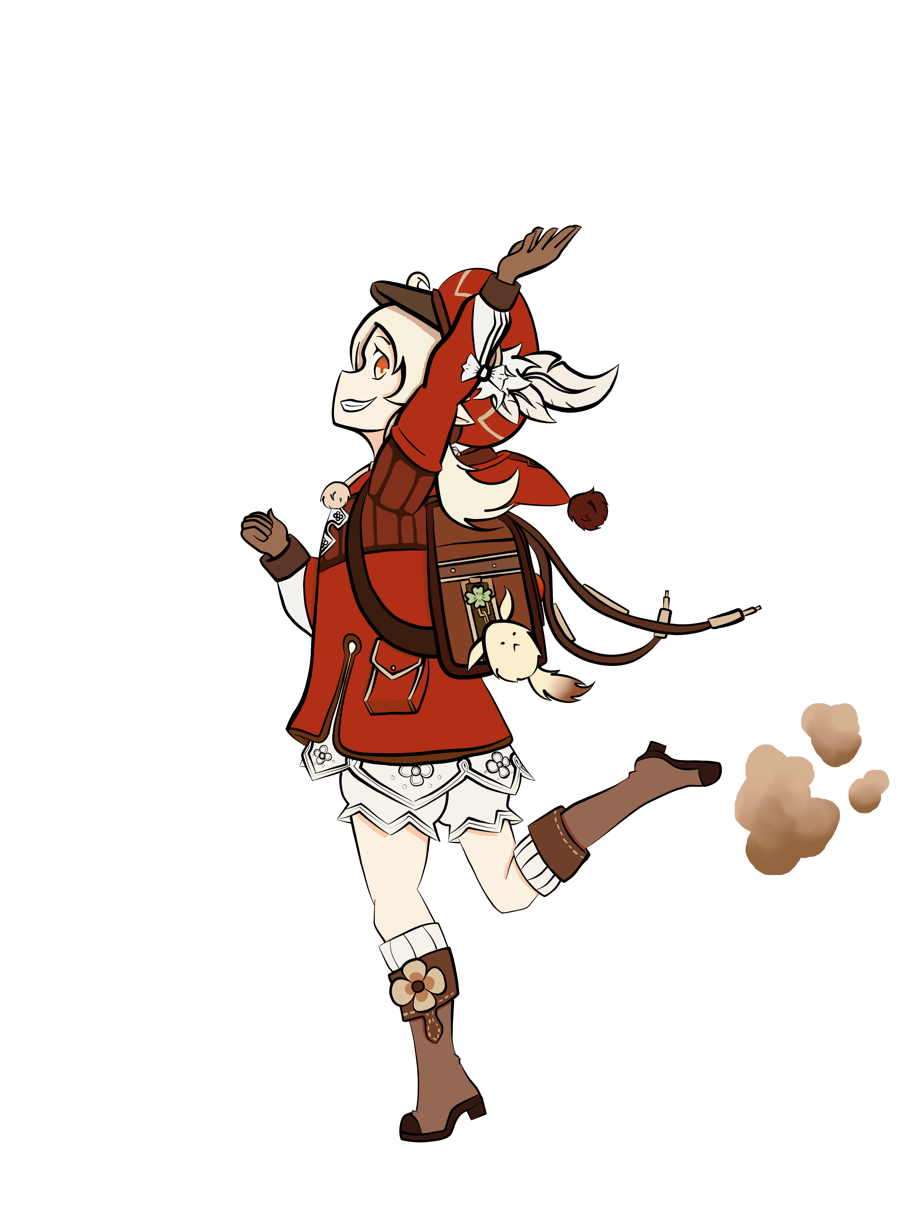 Klee Sticker - On The Run! Genshin Impact | HoYoLAB