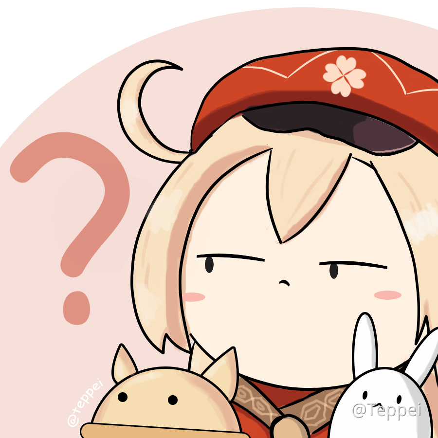 Klee Sticker - Question Klee & Bombing Klee Genshin Impact | HoYoLAB