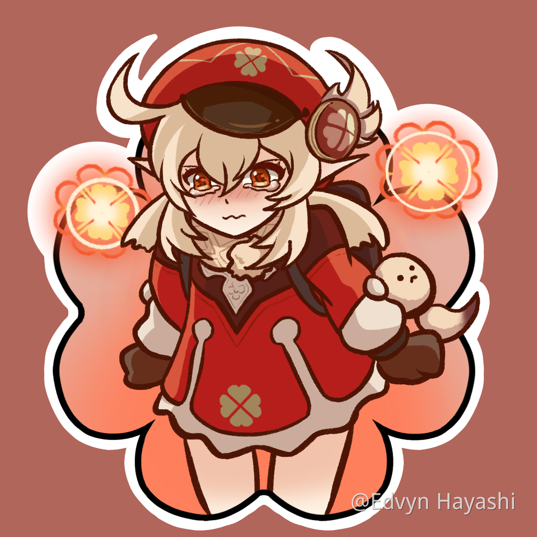 Klee Sticker - Give me back my BOMB Genshin Impact | HoYoLAB