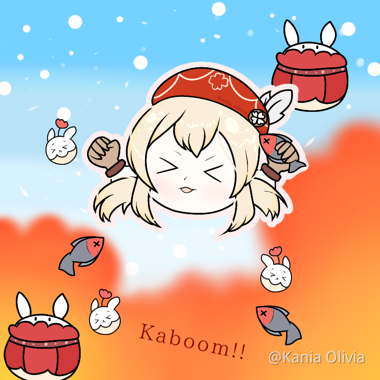 Klee Sticker - Kaboom!! Genshin Impact | HoYoLAB