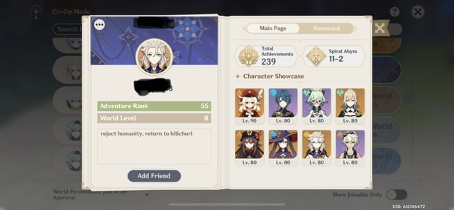 Random signatures Genshin Impact | HoYoLAB