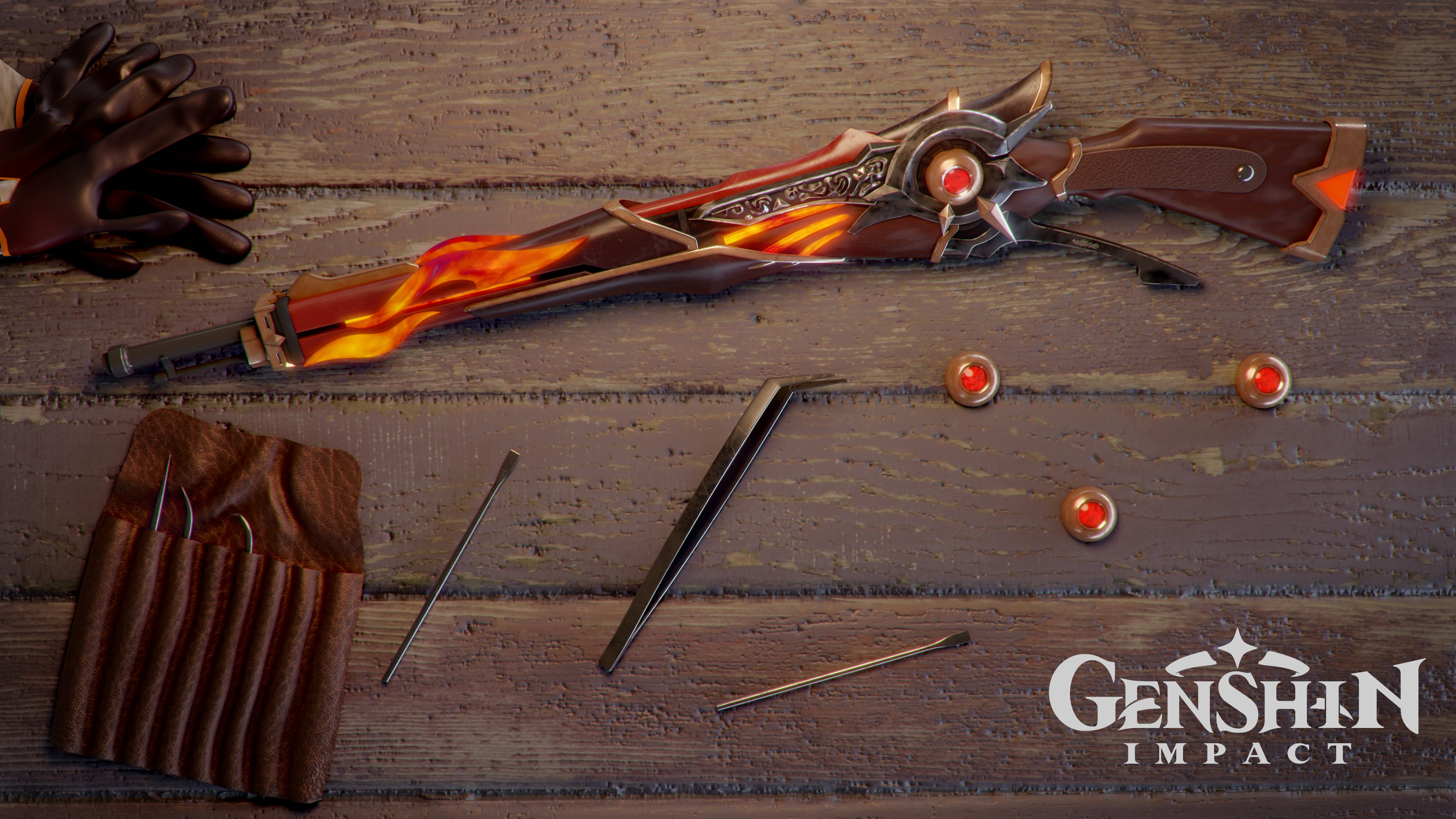 Pyroslinger's Rifle Genshin Impact | HoYoLAB
