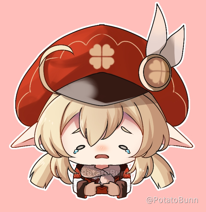 Klee Sticker - Klee is sorry Genshin Impact | HoYoLAB