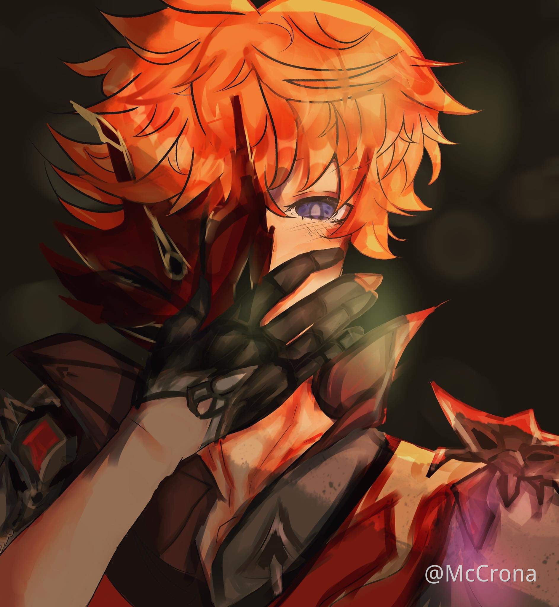 Fan art of childe (by me :)) ) Genshin Impact | HoYoLAB
