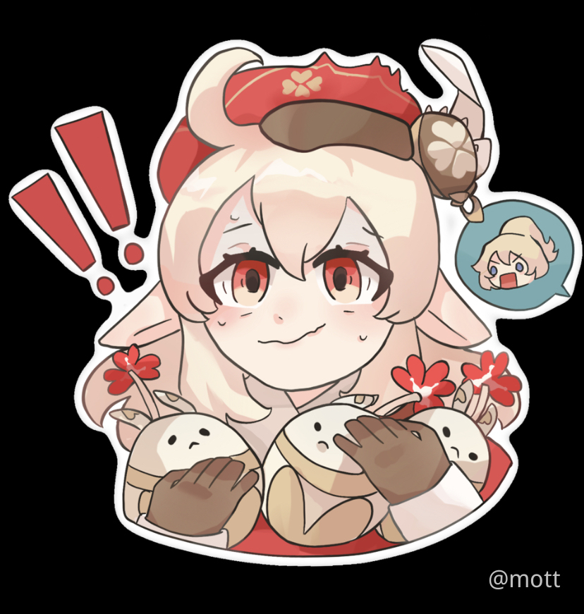 Klee sticker- Oh no Genshin Impact | HoYoLAB