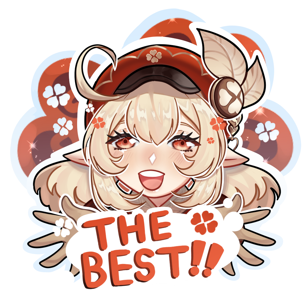 Klee Sticker! Klee with everyone! (2 Set) Genshin Impact | HoYoLAB