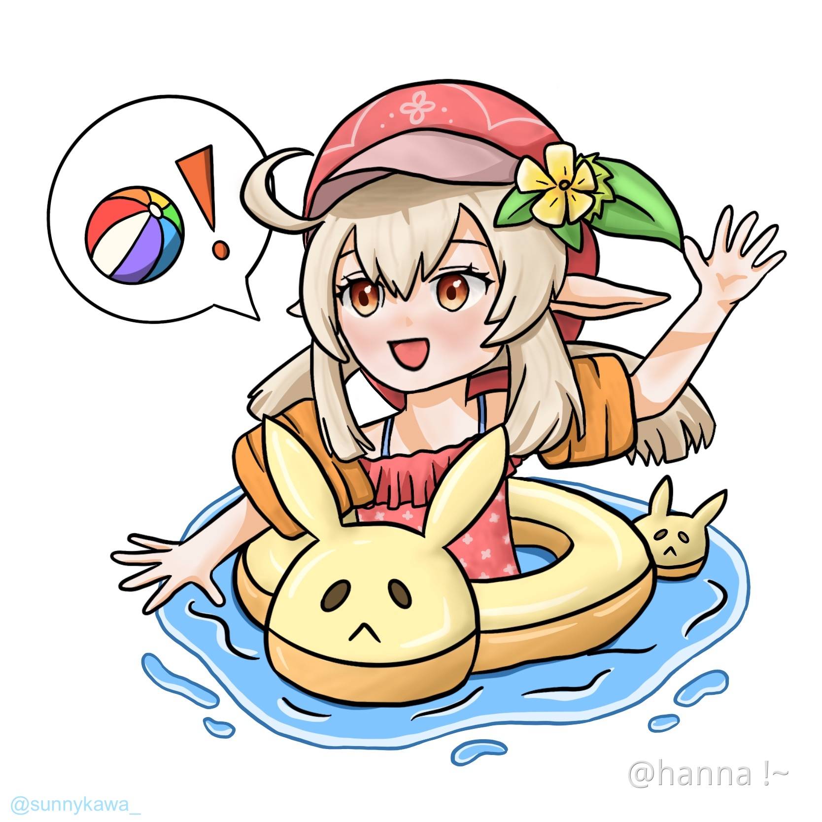 Klee Sticker - Midsummer Klee Genshin Impact | HoYoLAB