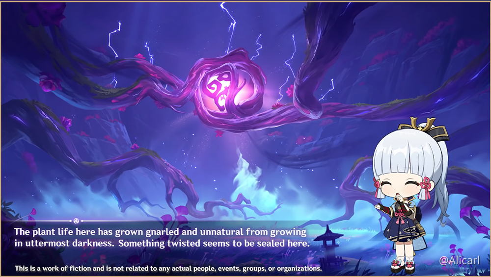 My theory about the purple seed from Inazuma Genshin Impact | HoYoLAB