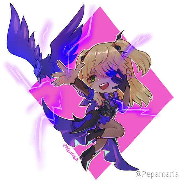 Chibi Fischl Genshin Impact | HoYoLAB