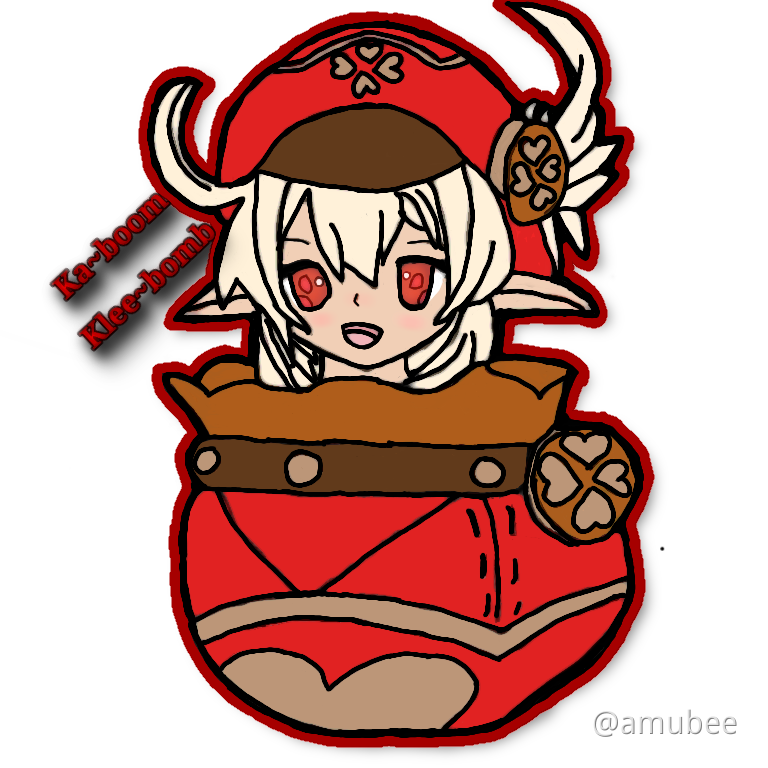 Klee Sticker - Become the bomb Genshin Impact | HoYoLAB